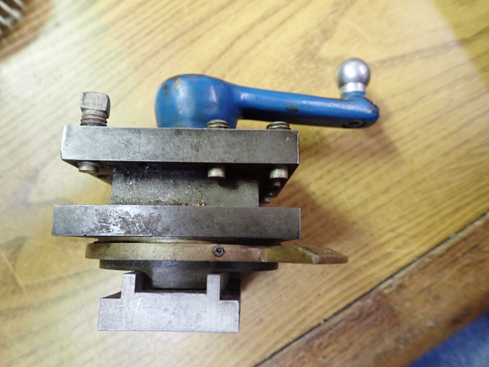 LATHE TURRET TOOL POST 4 POSITION OK RUBBER CO USA SMALL LATHE | eBay