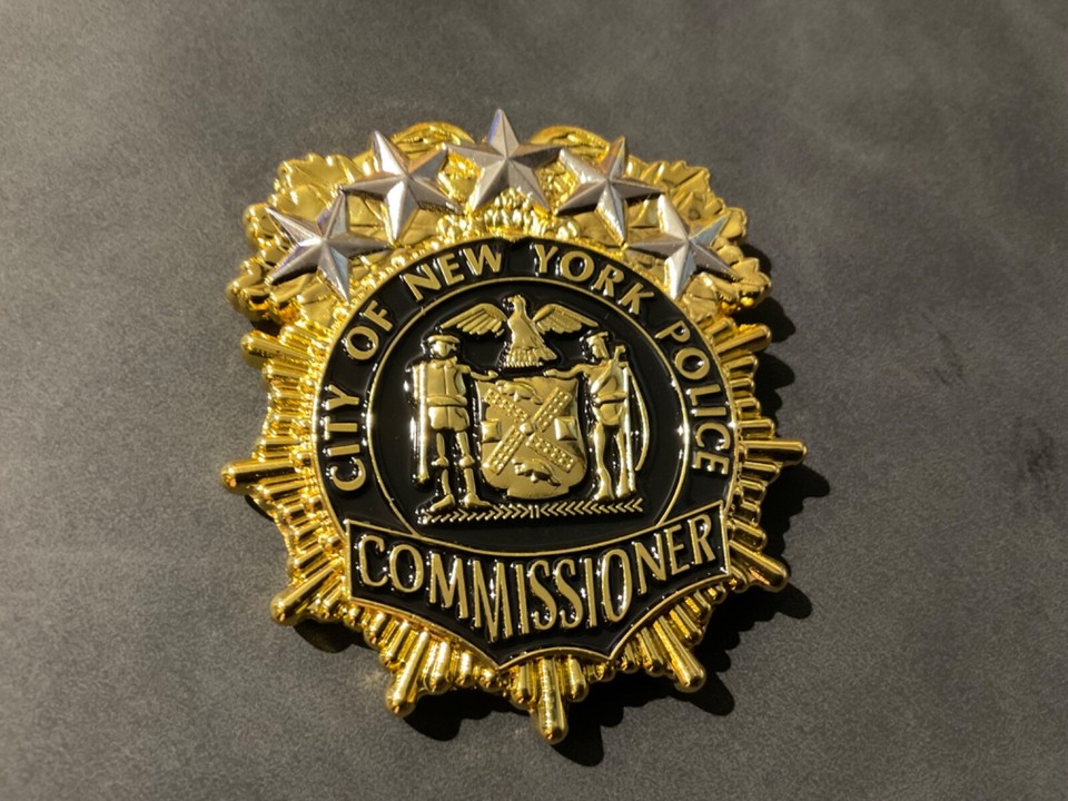 NYPD SHIELD 45TH POLICE COMMISSIONER KEECHANT SEWEEL CHALLENGE COIN | eBay