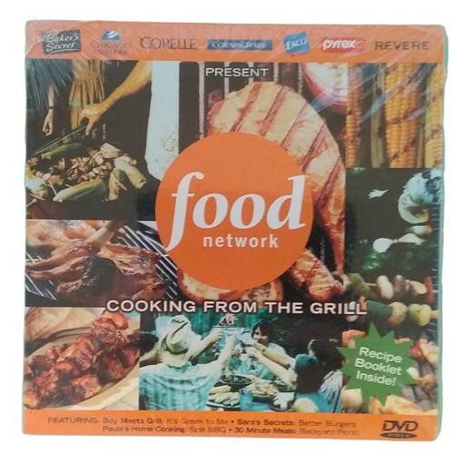 Food Network DVD 2003 Cooking From The Grill With Recipe Booklet NEW | eBay