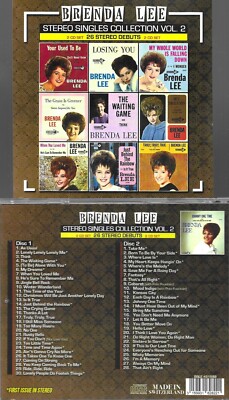 BRENDA LEE STEREO SINGLES COLLECTION VOL. 2-58 CUTS-26 STEREO DEBUTS-2 ...