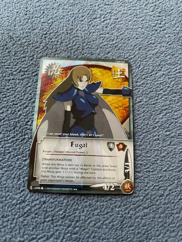NARUTO CCG 2002 Rare #098 FUGAI foil Anime Card | eBay