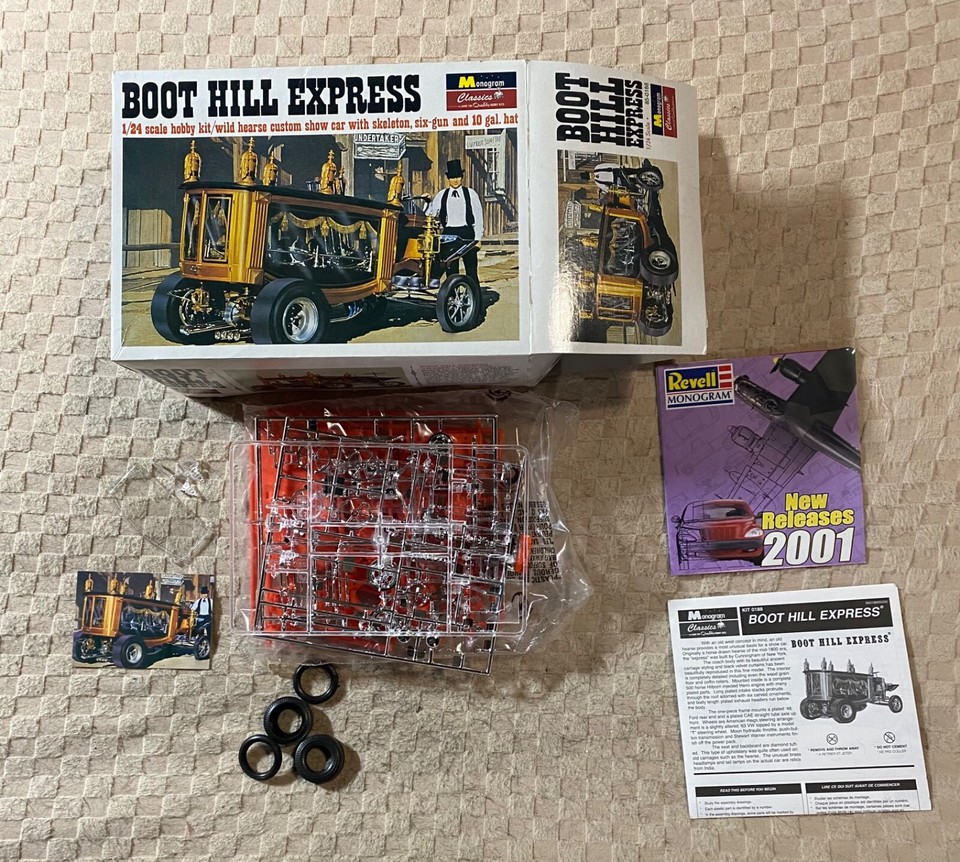 Monogram Boot Hill Express 1:24 Model Car Kit Great Deal !!!!! | eBay