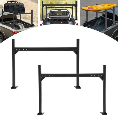 Pick up Truck Ladder 800lbs Capacity Adjustable Truck Rack Trailer 71* ...
