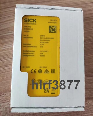New SICK 1085344 RLY3-OSSD200 RLY3OSSD200 safety relay box RLY3-0SSD200 ...