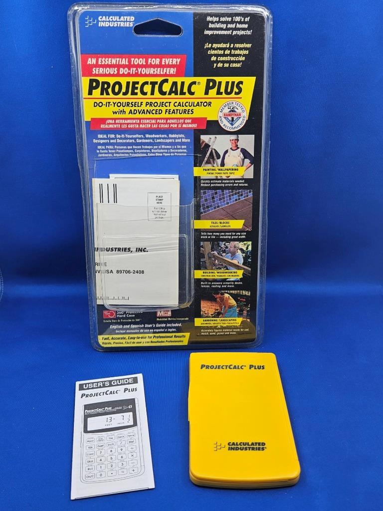 Calculated Industries ProjectCalc Plus Calculator for sale online | eBay