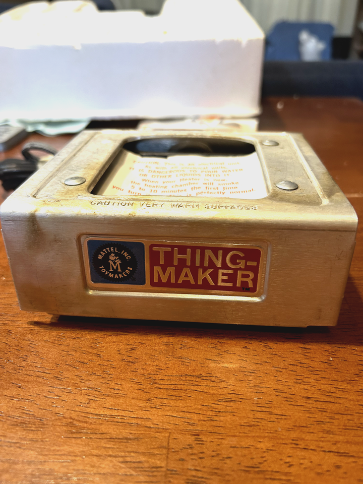 Vintage Mattel THINGMAKER MINI DRAGONS - COMPLETE W/GOOP & WORKING! | eBay