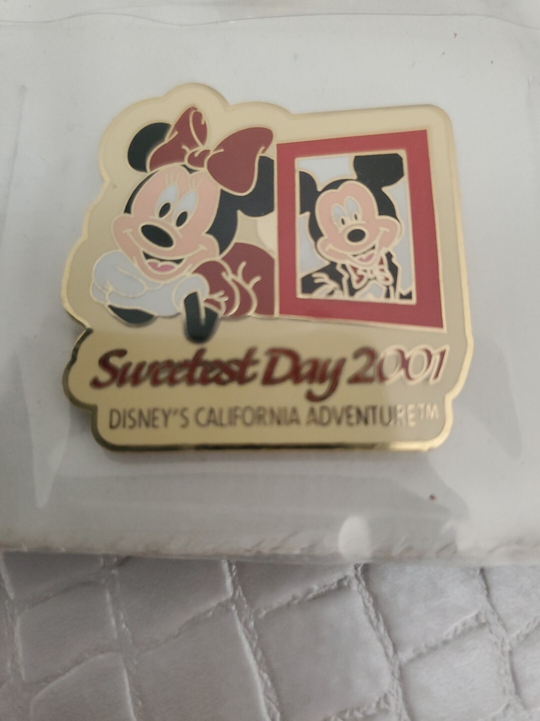 MICKEY MINNIE DISNEY CALIFORNIA ADVENTURE DCA 2001 SWEETEST DAY PICTURE ...