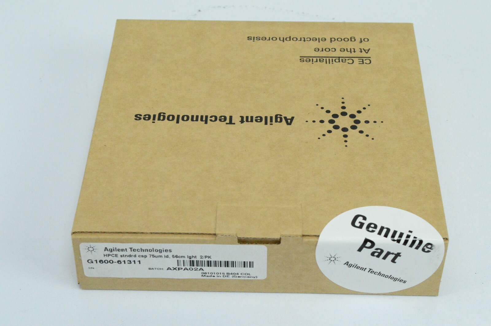 Agilent CE Capillary Bare Fused Silica 75 µm ID 56 cm G1600-61311 for ...