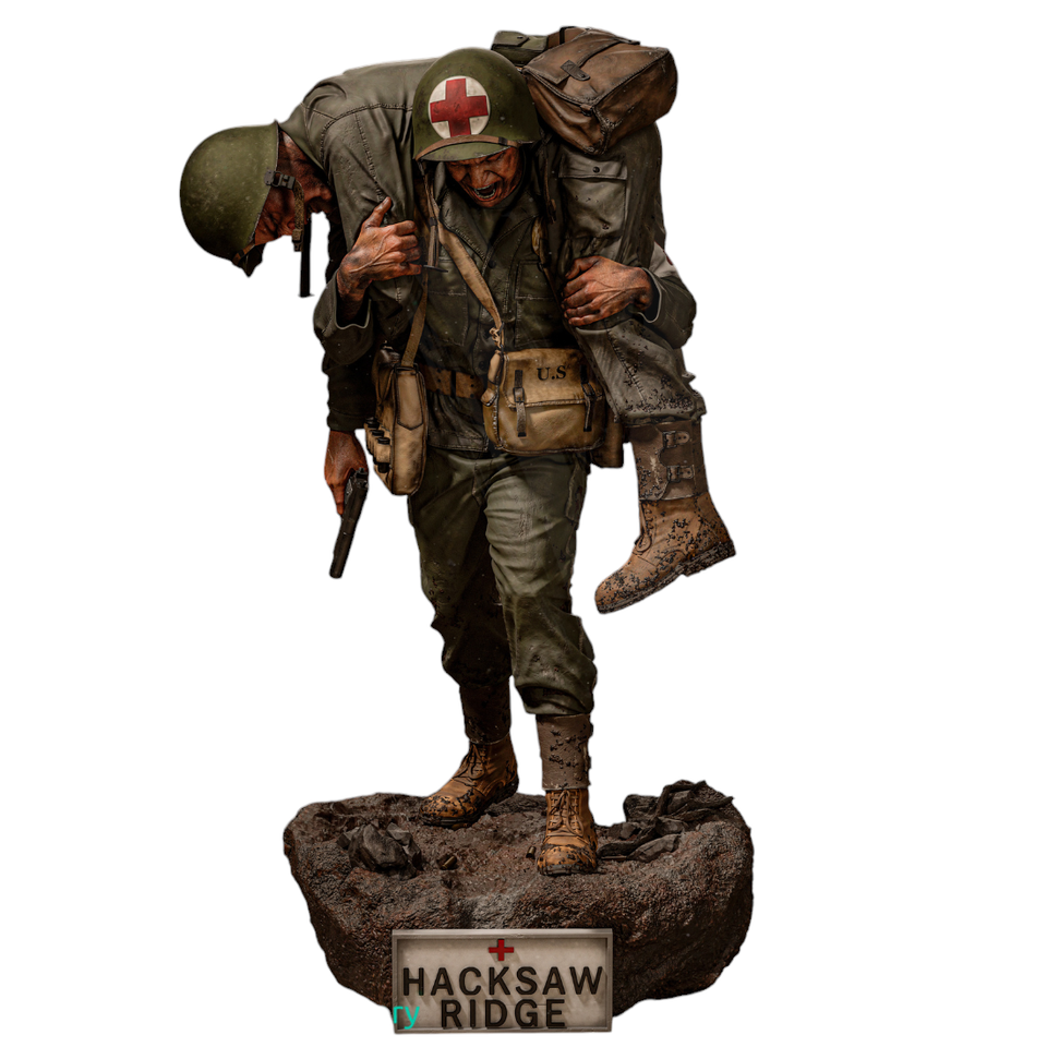 Hacksaw Ridge Large Scale Resin 3d Printed UNPAINTED UNASSEMBLED ...