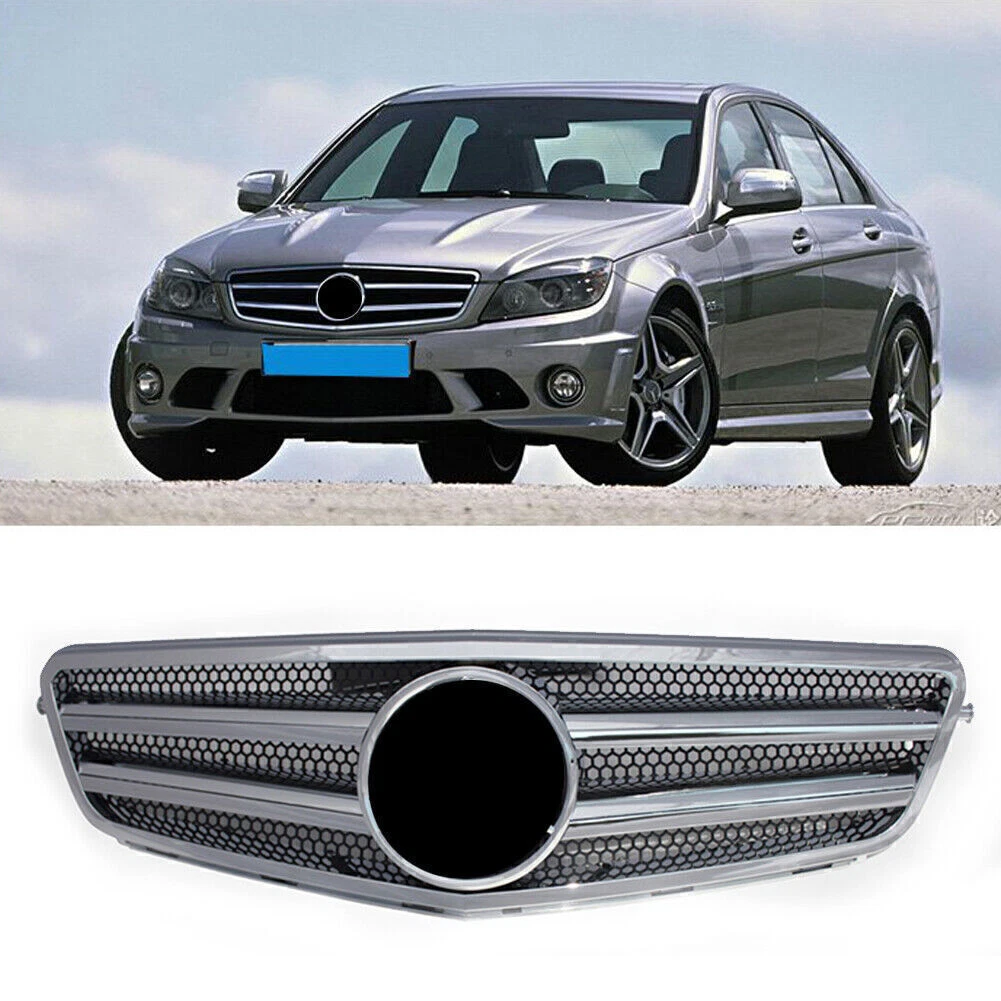 Mercedes Benz W204 Installed AMG Style Front Grill, 49% OFF