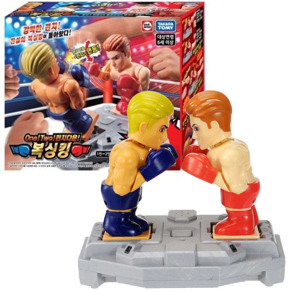 Takara Tomy Boxing King Game Toy One Two Punch Down Kentoshi Gachinko ...