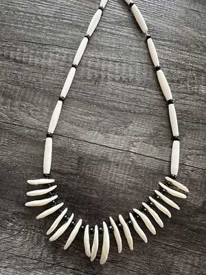 Coyote tooth necklace Native American made | eBay