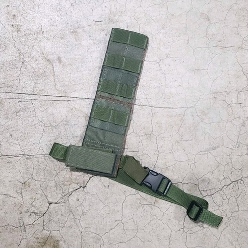 USGI M9 Holster Extender Pistol Drop Leg Strap Woodland Olive OD Green ...