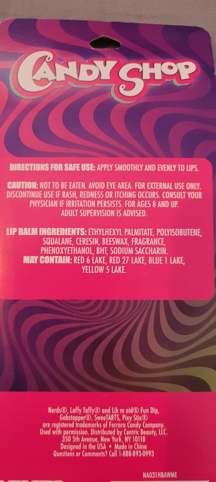 Taste Beauty Candy Flavor Lip Balm Set Of 8 Lip Balms **New **FUN ...