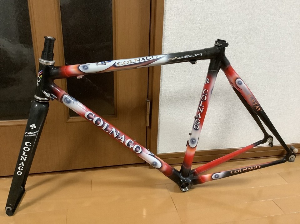 Colnago C40 B Stay Vintage Carbon Road Bike Frame 50cm Rim Brake Made ...