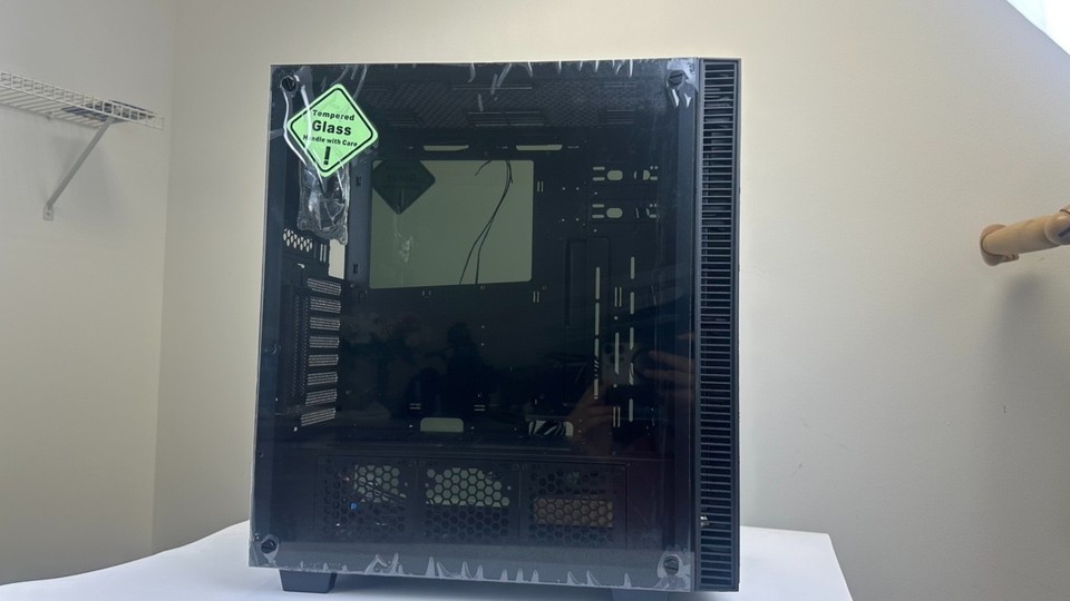 ROSEWILL CULLINAN MX Tempered Glass RGB ATX Mid Tower Computer Case ...