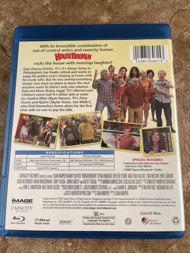 House Broken (2009) Blu-ray 2010 Danny DeVito Brie Larson Katey Sagal ...