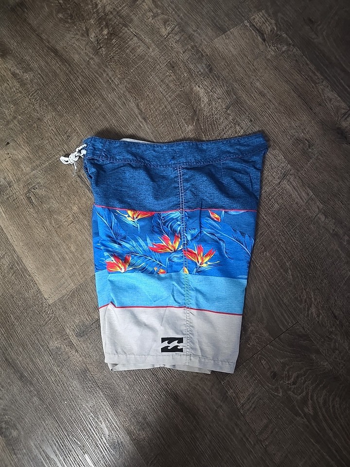 Hawaii Billabong Logo surf Skate Board Retro Floral Design Og All Day ...