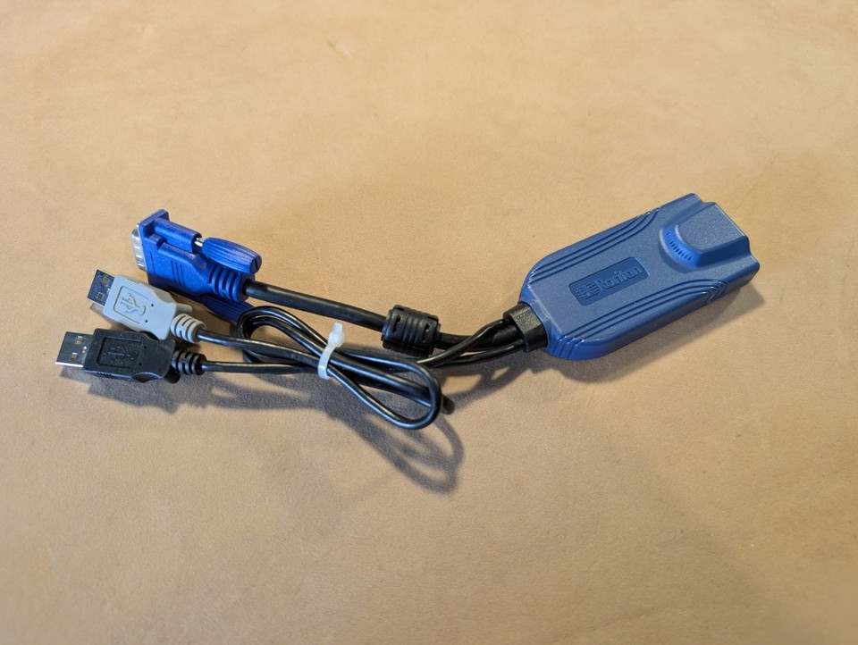 Raritan D2CIM-DVUSB Dual Enhanced VGA Interface Module Dongle For ...