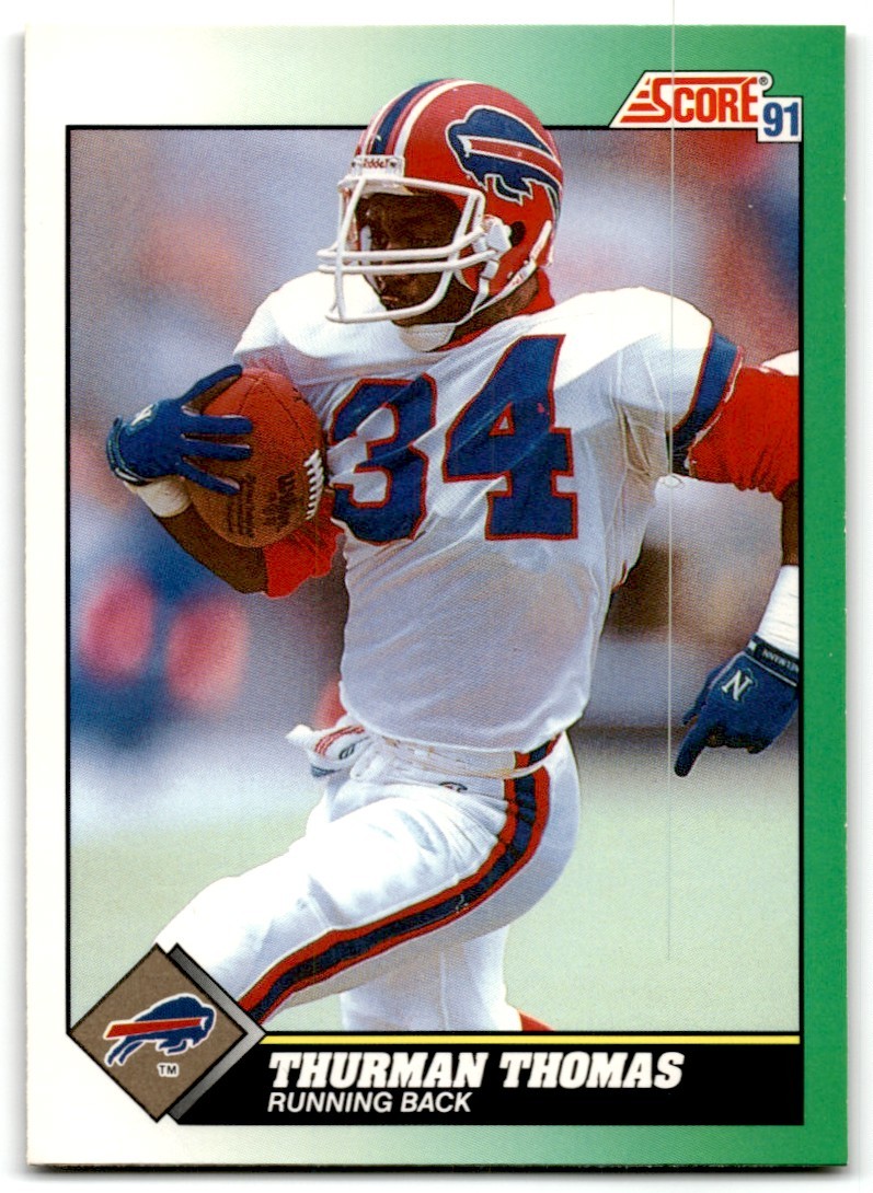 1991 Score Thurman Thomas Buffalo Bills #234 | eBay
