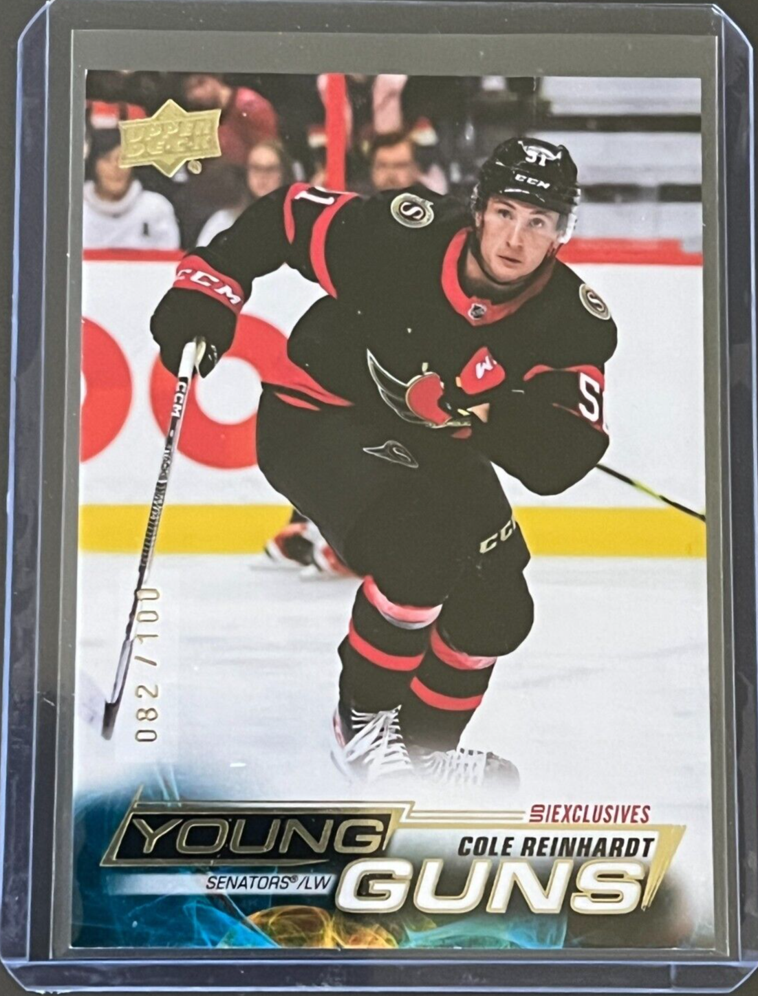 Cole Reinhardt - 2022-23 UD Series 2 Young Guns Exclusives 82/100 ...
