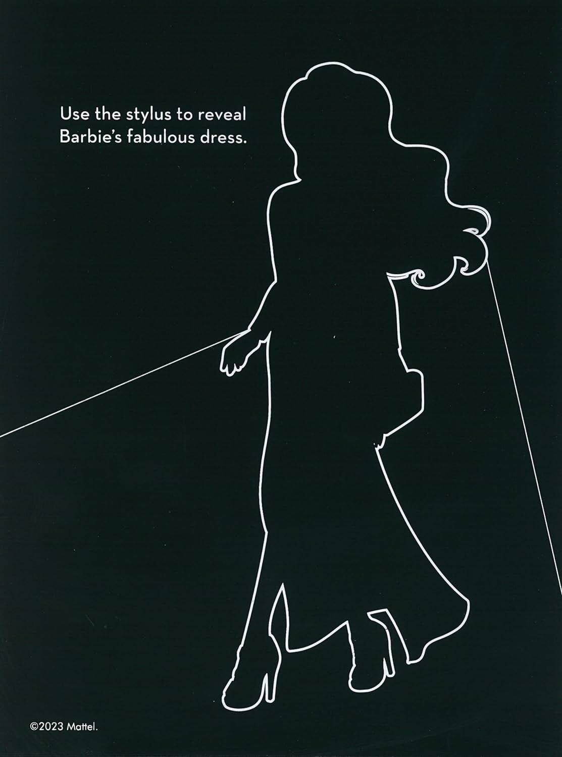 Barbie Scratch Art Activity Pad For Kids with Wooden Stylus & Puzzle ...