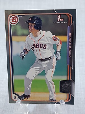 2015 Conor Biggio #169 Bowman Rookie Rc /499 Grey Parallel | eBay