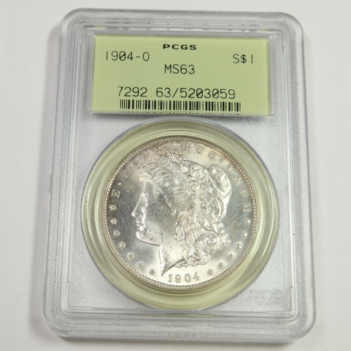 1904 O PCGS MS63 - Silver Morgan Dollar - $1 US Coin #52185A | eBay
