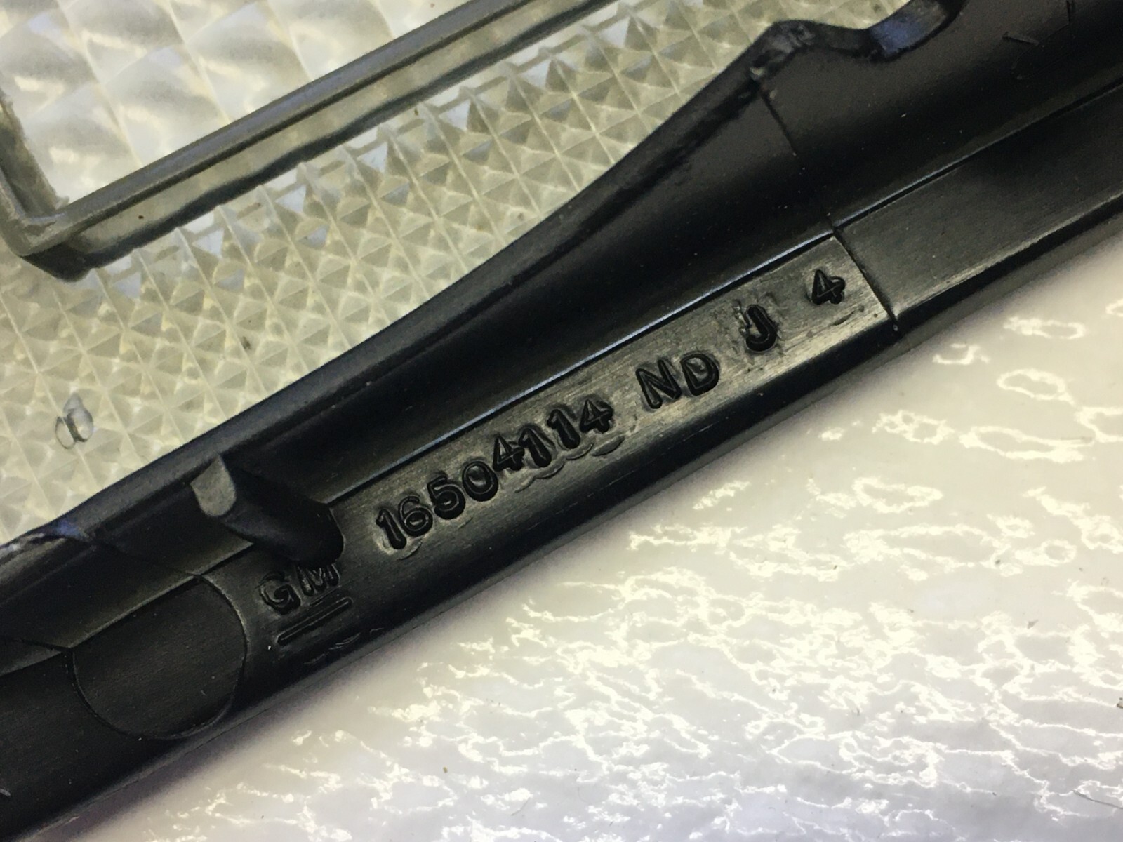 GM NOS 1986-89 Chevy Celebrity RH Backup License Plate Lamp Lens ...