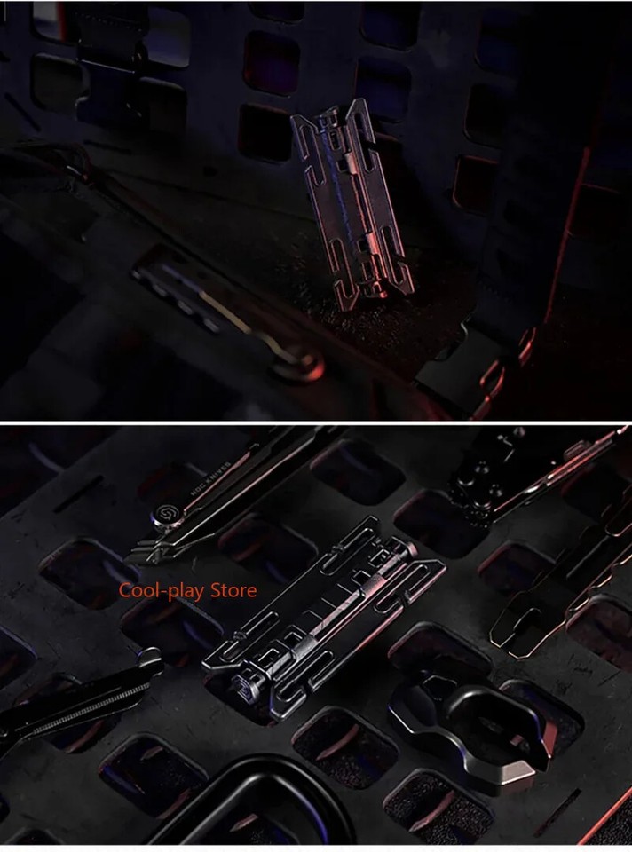 1 Pair Tactical Vest Hunting Backpack Quick Release Buckle MOLLE System ...