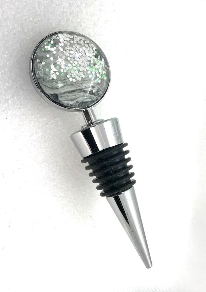 Handmade Hand painted Wine bottle stoppers unique gift ideas wearable ...