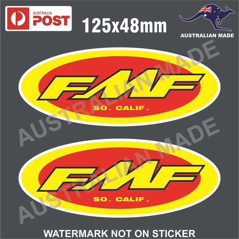 FMF STICKER MOTOCROSS RACING | eBay