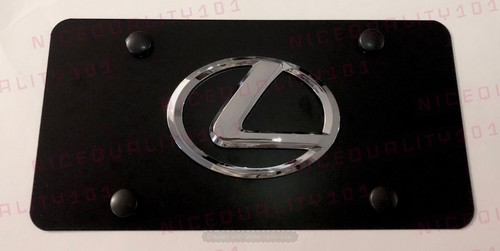 3D Lexus F Sport Front Stainless Steel Finished License Plate Frame ...