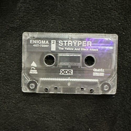 Stryper The Yellow and Black Attack Cassette Tape Hard Rock Heavy Metal ...