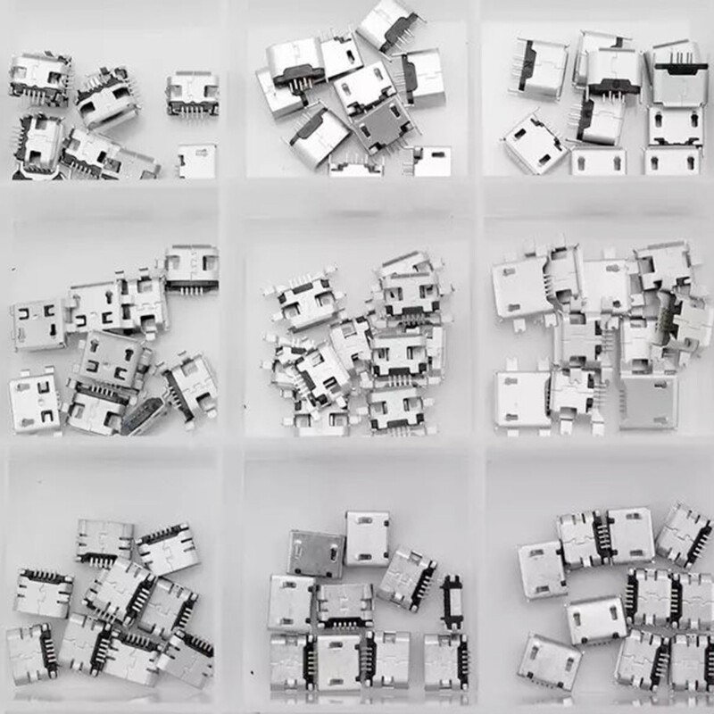 Industrial Grade Micro-USB Connector Socket USB Connector for Household ...