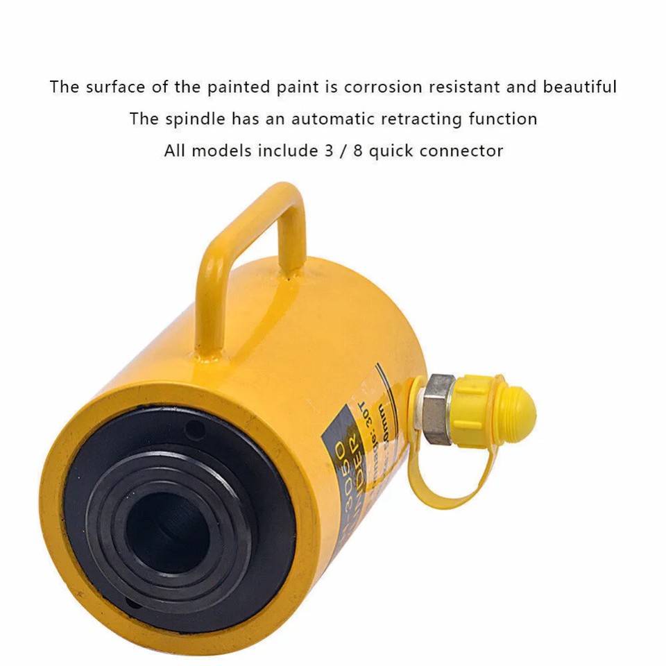 20/30 Ton Hydraulic Cylinder Hollow Jack Industrial Lifting Jack 50 ...