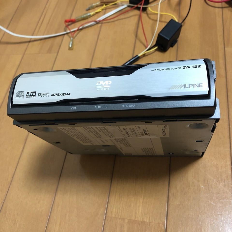 Alpine DVA-5210 DVD/Video CD Player Dedicated in-vehicle design Working ...