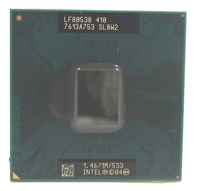 INTEL Celeron M 410 Processor @1.46GHz 1MB 533MHz Socket M SL8W2 | eBay