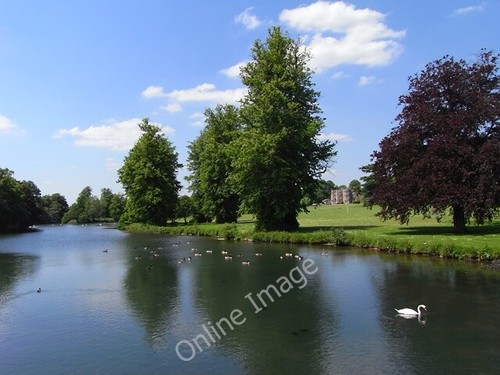 Photo 6x4 Lake, Donnington Newbury/SU4767 Part of Donnington Grove ...