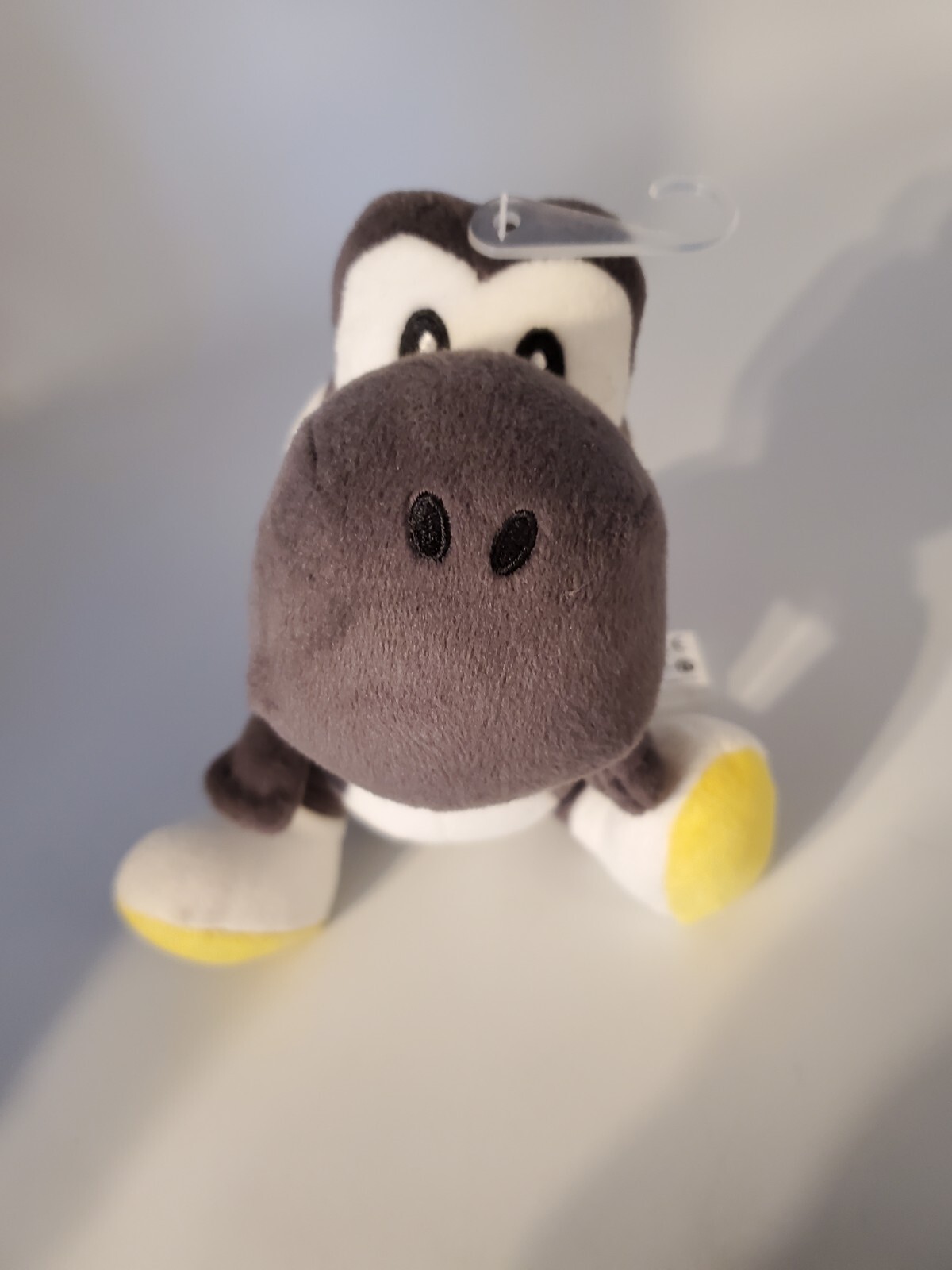 Super Mario Bros Gray Yoshi 8” Plush 2015 Nintendo | eBay