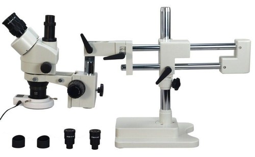 Boom Stand Zoom Stereo Microscope 3.5X-90X 54 LED Light 729440213541| eBay