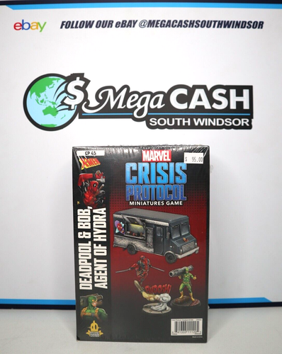 Atomic Mass Games Marvel Crisis Protocol Deadpool Bob Agent of Hydra ...