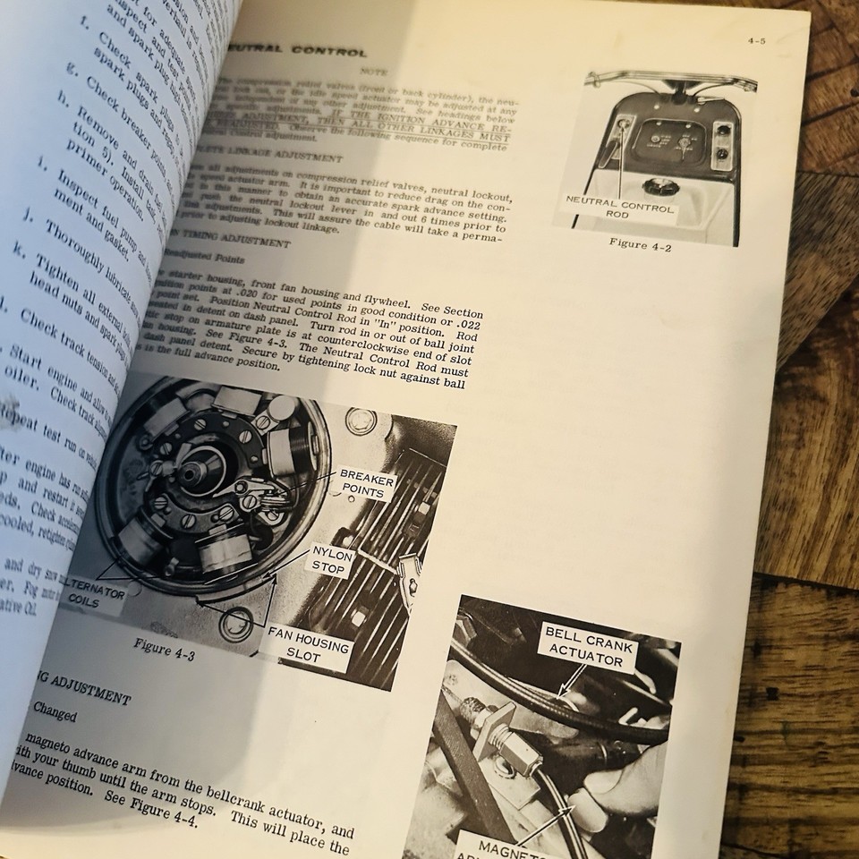 Johnson Snowmobile Skee-Horse Service Manual 1968 model J1580 J2080 ...