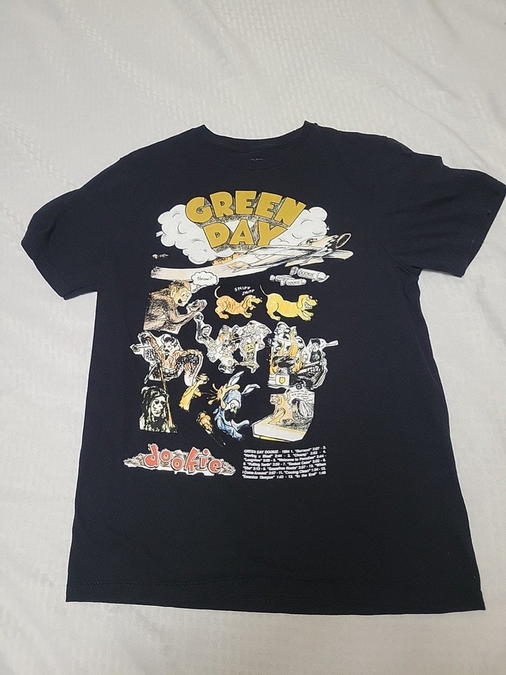 GREEN DAY DOOKIE ALBUM T SHIRT Sz Small | eBay