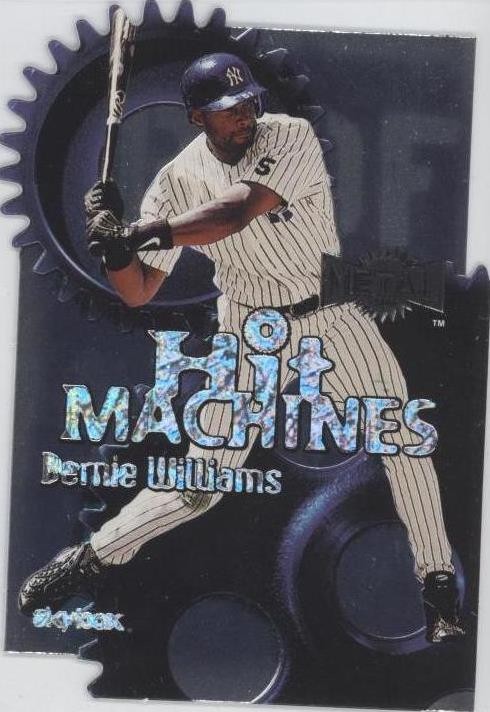 2000 Skybox Metal - Hit Machines Bernie Williams #6 H for sale online ...