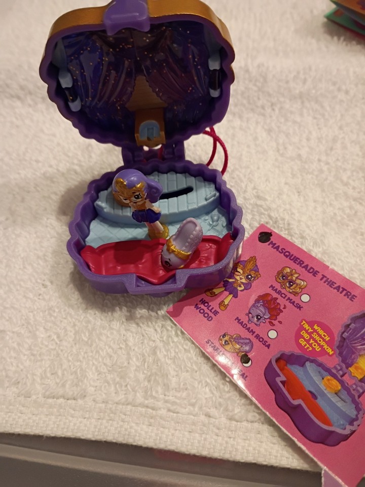 Shopkins Lil Secrets Party Pop Up Masquerade Theartre Season 2 Playset ...