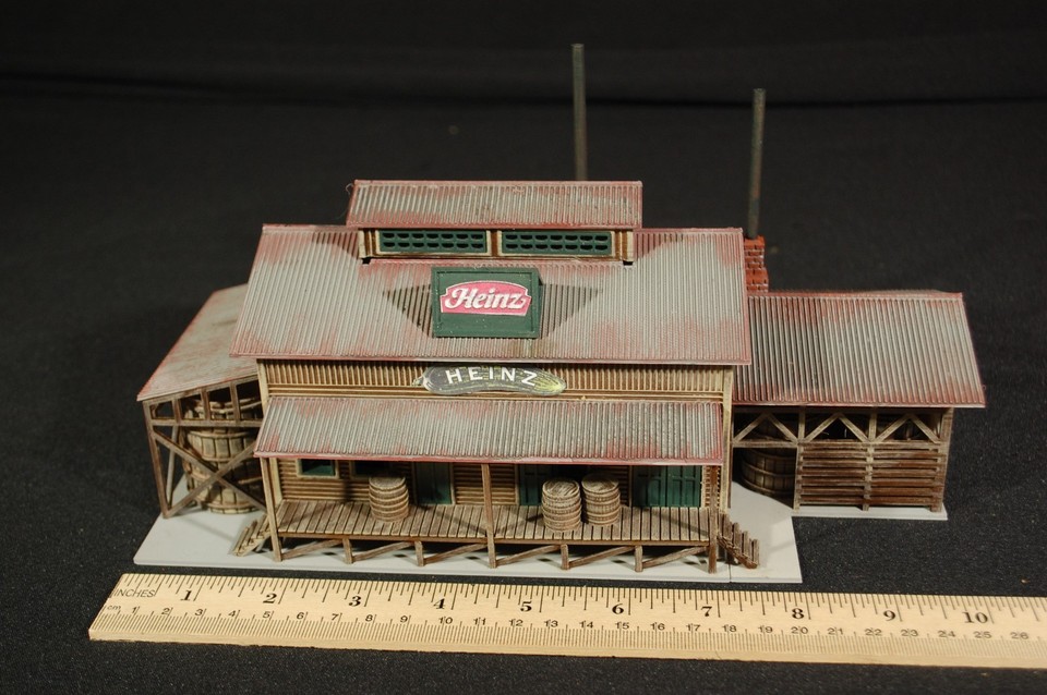 Heinz Pickle Factory Built and Painted Structure HO Scale 1:87 | eBay