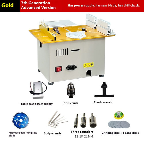 220V Multifunctional Table Saw Mini Diy Woodworking Jade Cutting ...
