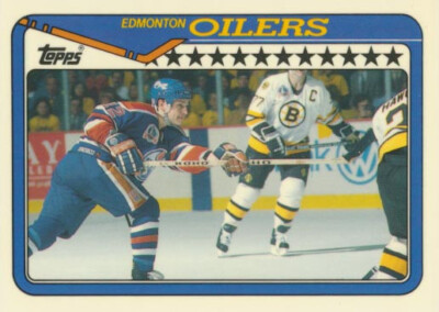 1990-91 Topps Tiffany #251 EDMONTON OILERS - Team Card | eBay