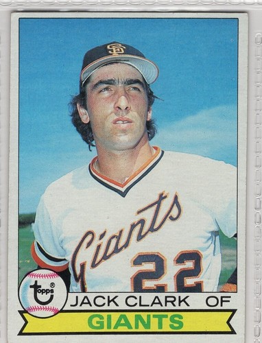 1979 Topps Jack Clark #512 San Francisco Giants | eBay